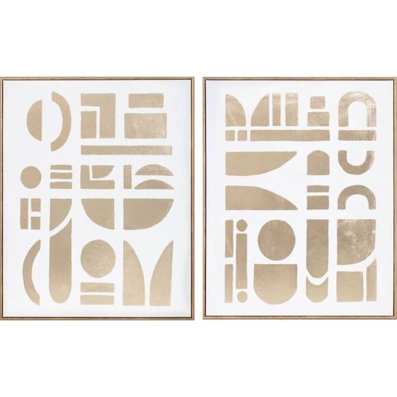 Threshold | Accents | Threshold Modern Wall Art Canvas Abstract Set Of ...